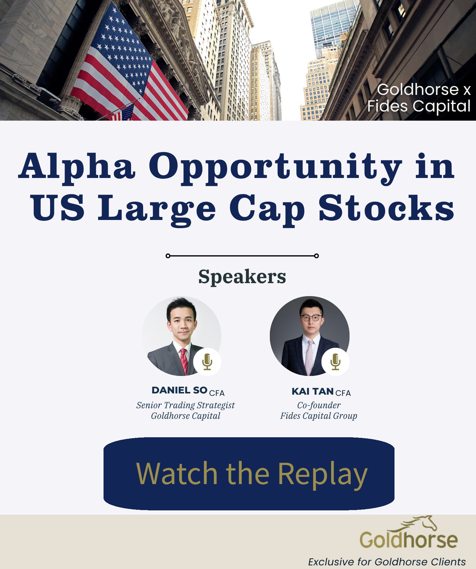 GH Video Channel | Webinar: "Alpha Opportunity in US Large Cap Stocks ...